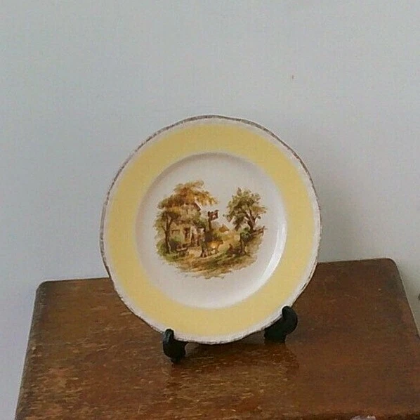 VINTAGE (1950'S) ALFRED Meakin 'Rural Scenes Design' Large Side Plate ...