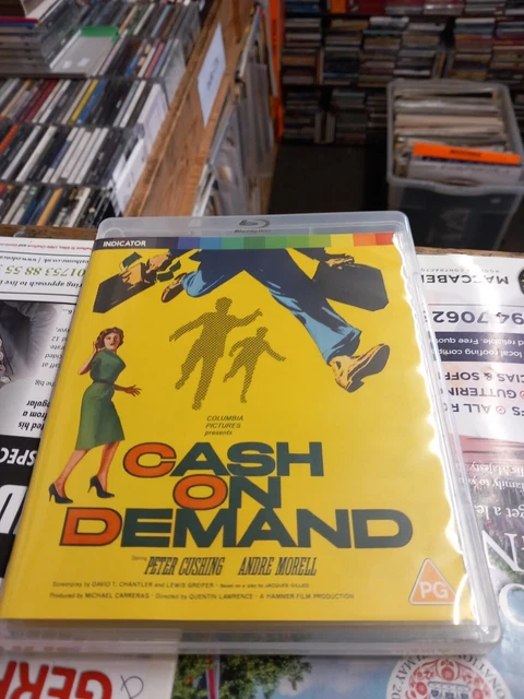 CASH ON DEMAND (Standard Edition) (Blu-ray) Peter Cushing, Andre Morell ...