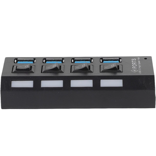 USB 3.0 PORT Adapter Powered Hub for External Hard Drives Computer £10. ...