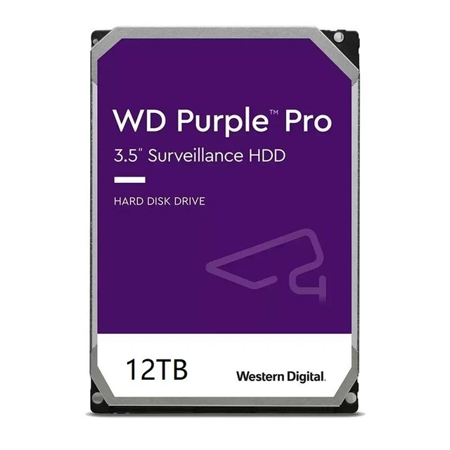 WESTERN DIGITAL WD121PURP WD Purple Pro 12TB 3.5" Surveillance HDD ...