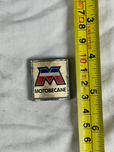 VINTAGE MOTOBECANE BICYCLE Head Badge Name Plate $18.00 - PicClick