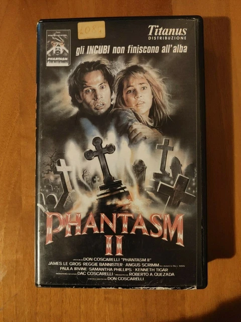 PHANTASM II - Vhs Titanus Distribuzione Ex Noleggio EUR 4,49 - PicClick IT