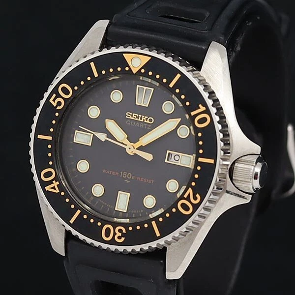 VINTAGE SEIKO 1981 Women's Diver Original Strap150M Watch 2625-0010 ...