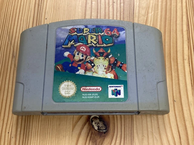 SUPER MARIO 64 N64 game Nintendo 64 Cartridge PAL £12.30 - PicClick UK