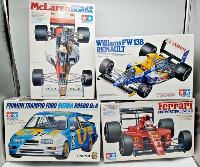 TAMIYA PLASTIC KIT Car Job Lot Of 4 **Empty Boxes** (No Models) Mclaren ...