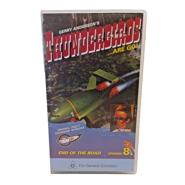 THUNDERBIRDS ARE GO Gerry Anderson's VHS tape End of the Road Episode 8 Rated G $19.90 - PicClick AU