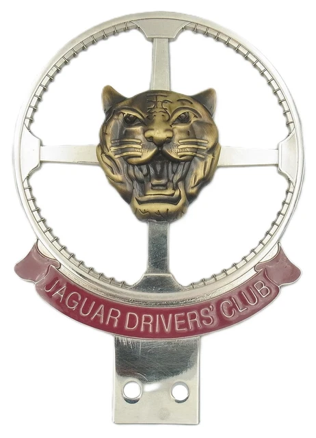 LARGE SIZE JAGUAR Drivers' Club Car Badge Auto Emblem Insignia £104.72 ...