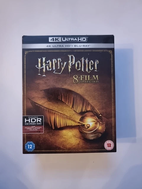 HARRY POTTER COMPLETE 8-Film Collection [4K Ultra HD + Blu-ray] Region ...