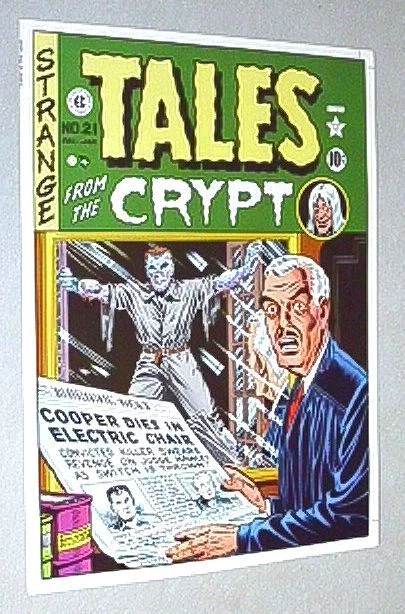 VINTAGE ORIGINAL EC Comics Tales from the Crypt 21 horror comic book ...