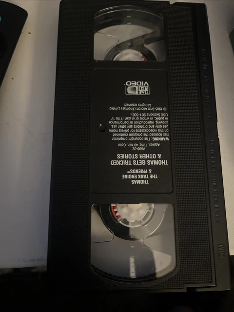 THOMAS THE TANK Engine & Friends Thomas Gets Tricked VHS 1991 Video ...