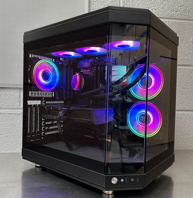 GAMING PC AMD Ryzen 9800X3D RTX 5080 / 4090 6TB M.2 SSD 128GB DDR5 RAM ...