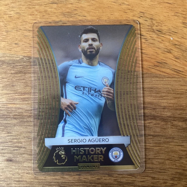PANINI ADRENALYN XL 2025 History Maker, Sergio Aguero signed Rare Man ...