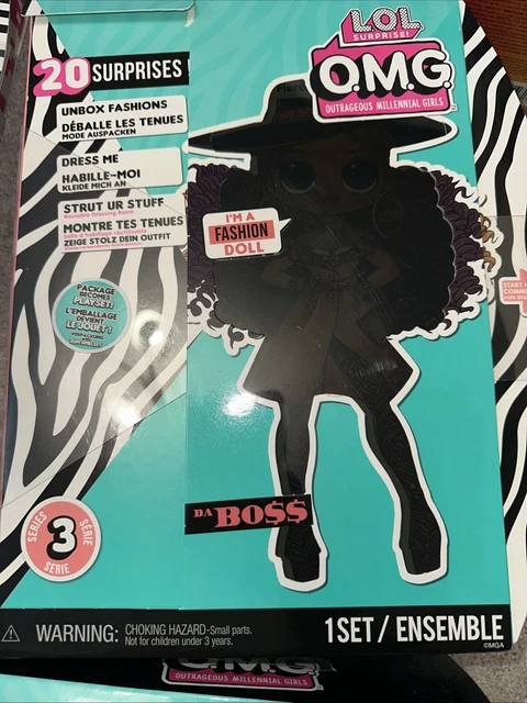 LOL OMG DA Boss Fashion Doll Series 3 20 Surprises £29.99 - PicClick UK