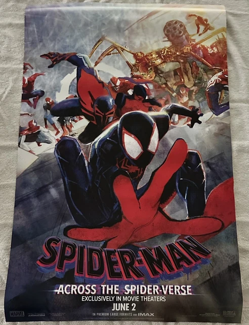 SPIDER-MAN: ACROSS THE Spider-Verse AMC Exclusive IMAX Movie Poster ...