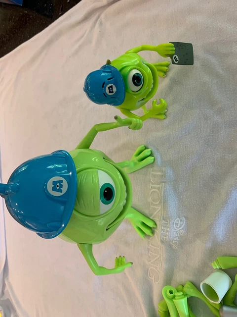 DISNEY/PIXAR MONSTERS INC Mike Wazowski 7” Talking Figure & 4 1/2 ...