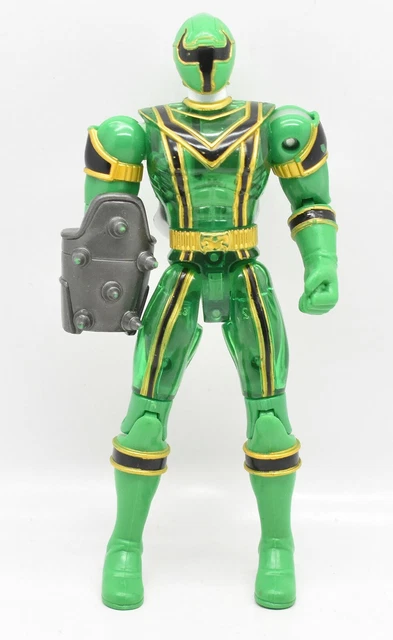 FIGURINE ARTICULÉE AMPLE Power Rangers Mystic Force cristal vert Bandai ...