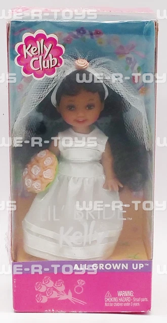BARBIE KELLY CLUB Lil' Bride KELLY Doll African American Mattel 2002 ...