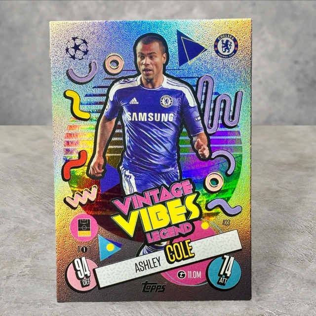TOPPS MATCH ATTAX 2024/2025 24/25 Ashley Cole Vintage Vibes Legend Chelsea #423 £1.75 - PicClick UK