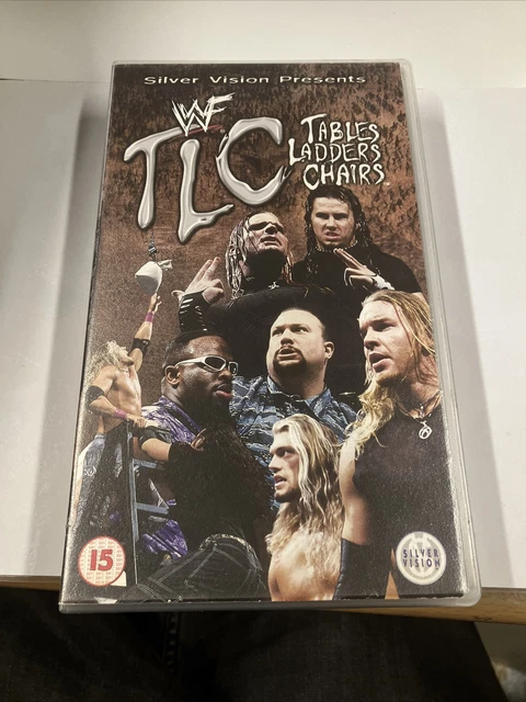 WWF TLC - Tables, Ladders & Chairs VHS Video - Deleted Silver Vision ...