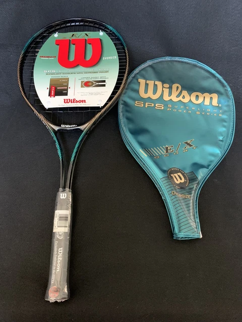 WILSON SPS ADULT Tennis Racquet Oversize Head Racket 4 1/4” Grip Teal ...