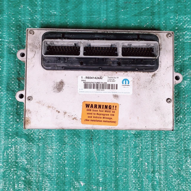 1999 JEEP GRAND Cherokee 4.0 ECU R6041424AI ECM PCM Engine Control ...