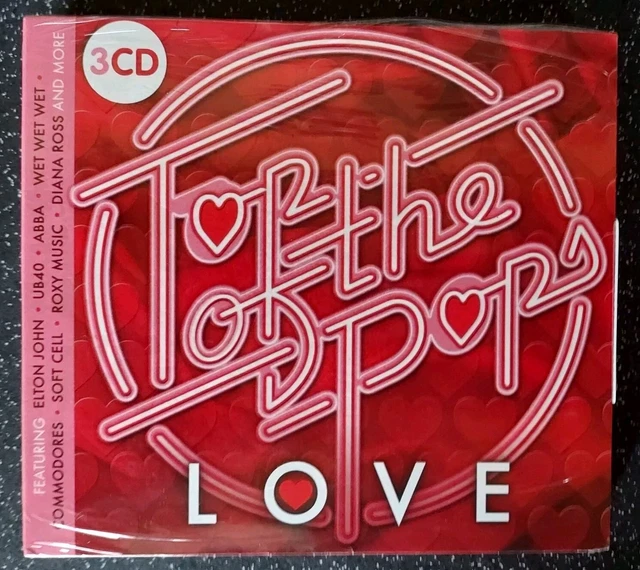 TOP OF THE POPS LOVE CD album 3 CD Set 49 Top Chart Classic Hits Hit ...