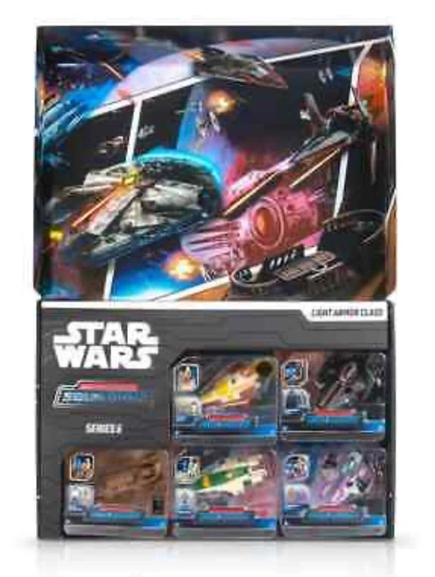2024 STAR WARS Micro Galaxy Squadron Light Armor Class Series 5 Vault ...