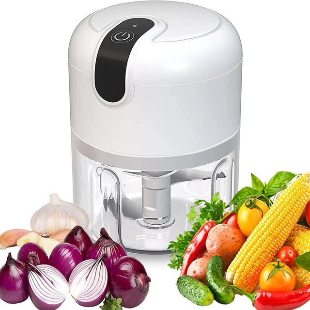 New Mini Chopper Food Processor Electric Food Blender For Meat Veg And Fruit 250ml £12 90