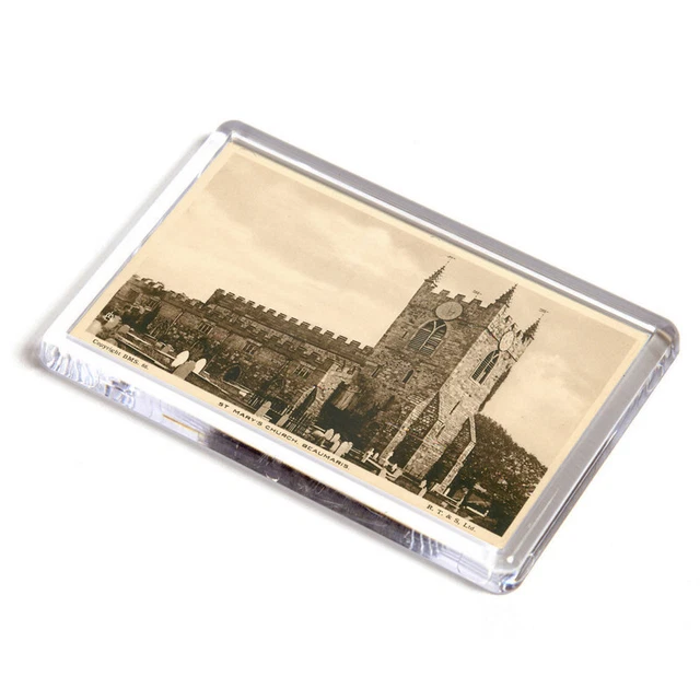 FRIDGE MAGNET - Vintage Wales - St. Mary's Church, Beaumaris EUR 5,63 ...