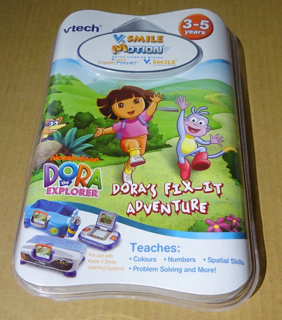 VTECH VSMILE MOTION - Dora the Explorer - Learning Game Brand New £9.99 ...