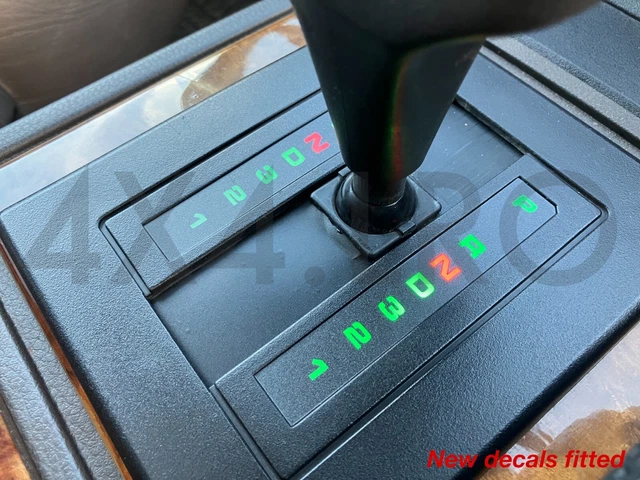 RANGE ROVER CLASSIC Gearshift Selector Decals - Superb £60.00 - PicClick UK