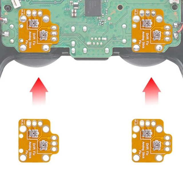 2PCS RESET ANALOG Stick Drift Fix Mod For PS5 PS4 Xbox One Series Reset ...