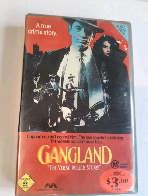 VHS VIDEO TAPE GANGLAND Big Box Ex-Rental Case Roadshow PAL AUS £20.31 ...