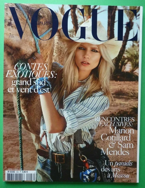 VOGUE PARIS MAGAZINE April 2010 Avril 906 Natasha Poly Anja Rubik Daria Werbowy $144.48 ...