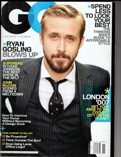 DAVE GROHL RYAN Gosling Fernando Botero Elizabeth Banks Sarah Shahl GQ ...