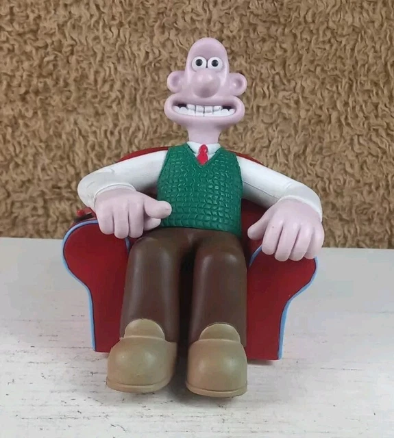 WALLACE & GROMIT WIRELESS DOOR BELL (Without Gromit Button) 6" PVC ...