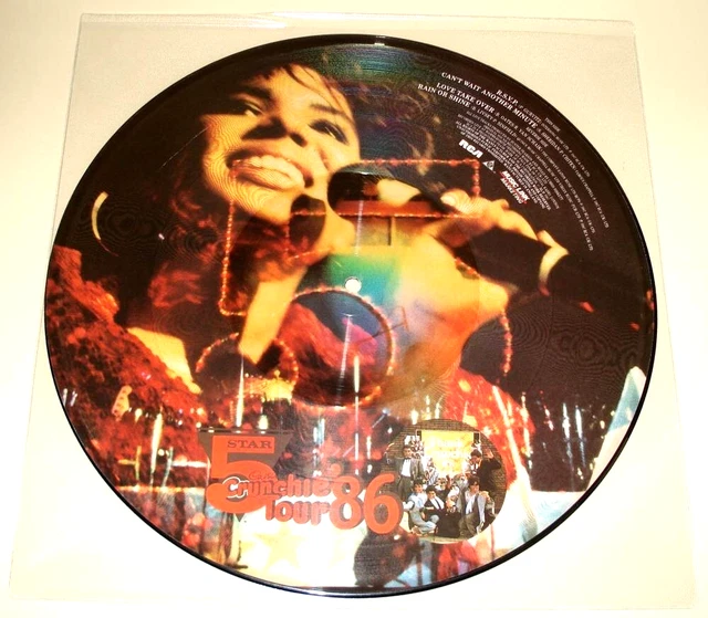 5 STAR : CADBURY CRUNCHIE TOUR '86 4 x Track VINYL 12" PICTURE DISC ...