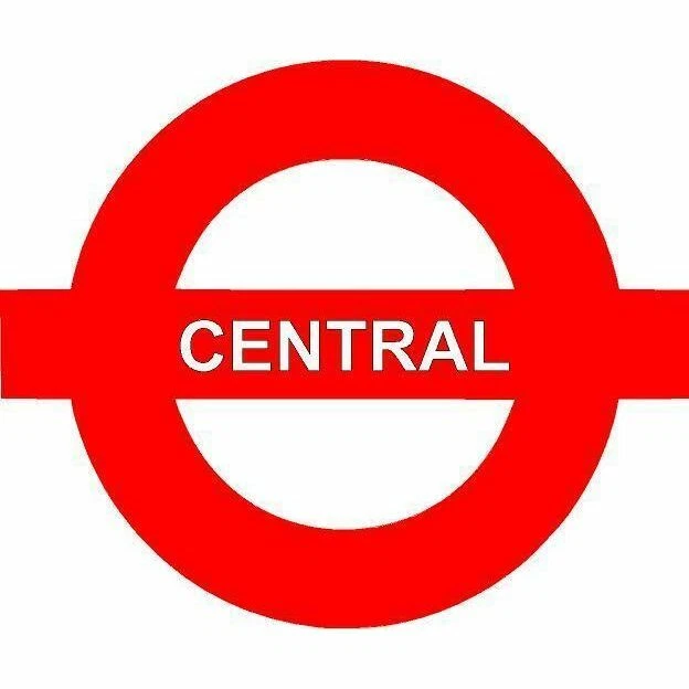 LONDON UNDERGROUND TRANSPORT Tube Sign Vinyl Roundel Bus Central Line £ ...
