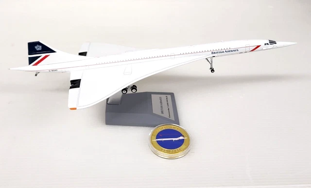 INFLIGHT200 CONCORDE BRITISH Airways 'Landor' G-BOAC (with stand) Ref ...