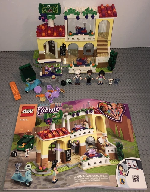 LEGO 41379 FRIENDS Heartlake City Restaurant Set Minifigures Manual EUR ...