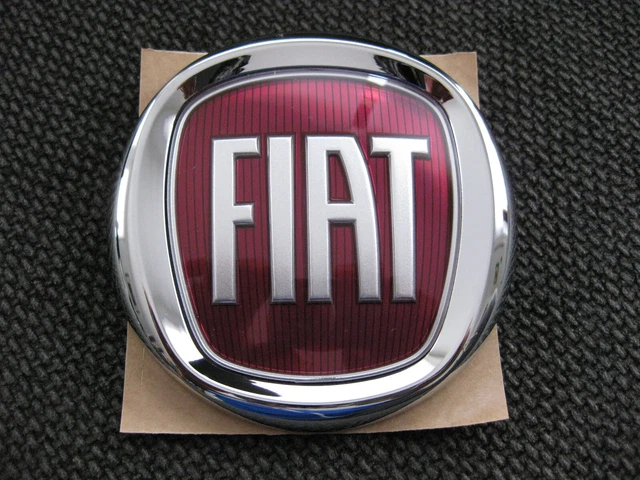 # ORIGINAL FIAT Emblem Logo Plakette Heckklappe Grande Punto 500 Panda ...