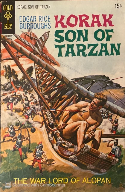 GOLD KEY COMICS Korak Son of Tarzan #34 Bronze Age 1970 $4.00 - PicClick