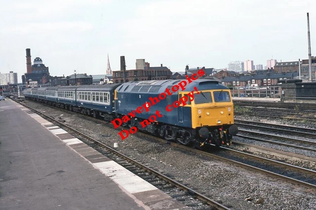 ORIGINAL 35MM Slide Railway Diesel - 47120 @ Manchester Victoria Sept ...