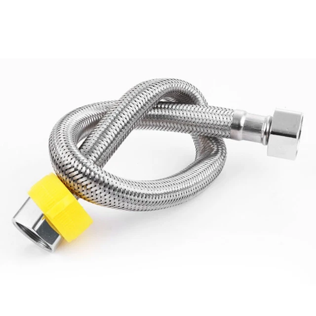 TUYAU DE PLOMBERIE en fil d'acier inoxydable 1/2 pouce pour divers ...