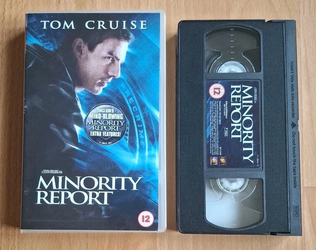 MINORITY REPORT TOM Cruise (VHS) Video Movie 2002 £3.83 - PicClick UK