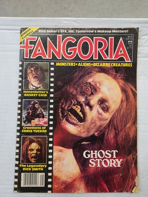 FANGORIA #16 GHOST Story Magazine Rick Baker Special Effects Horror $10 ...