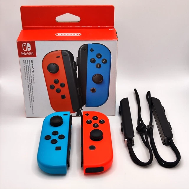 ORIGINAL NINTENDO SWITCH Joy-Con Wireless Controller Paar Blau & Rot ...