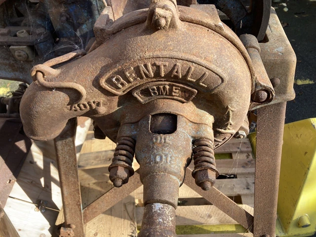 VINTAGE BENTALL GRAIN / Corn roller Mill, For Restoration With Lister ...