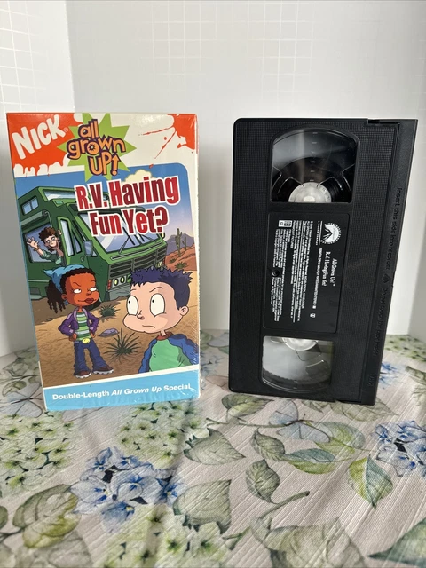 NICK RUGRATS ALL Grown Up RV Having Fun Yet? VHS Nickelodeon 2005 £14. ...
