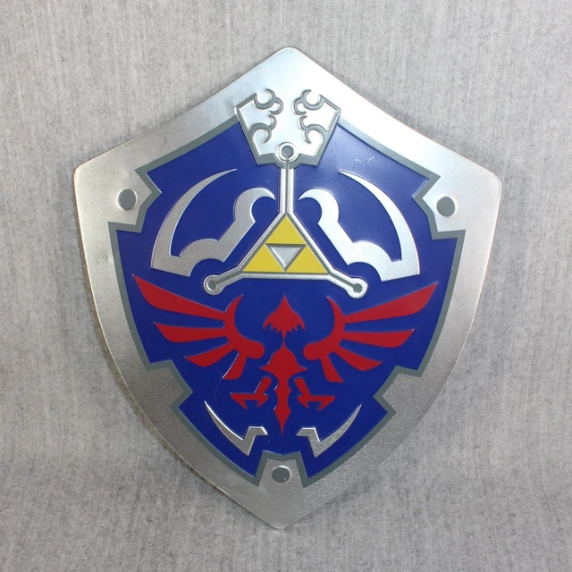 LEGEND OF ZELDA Nintendo Paladone Hylian Shield Metal Tin Wall Art 2018 ...